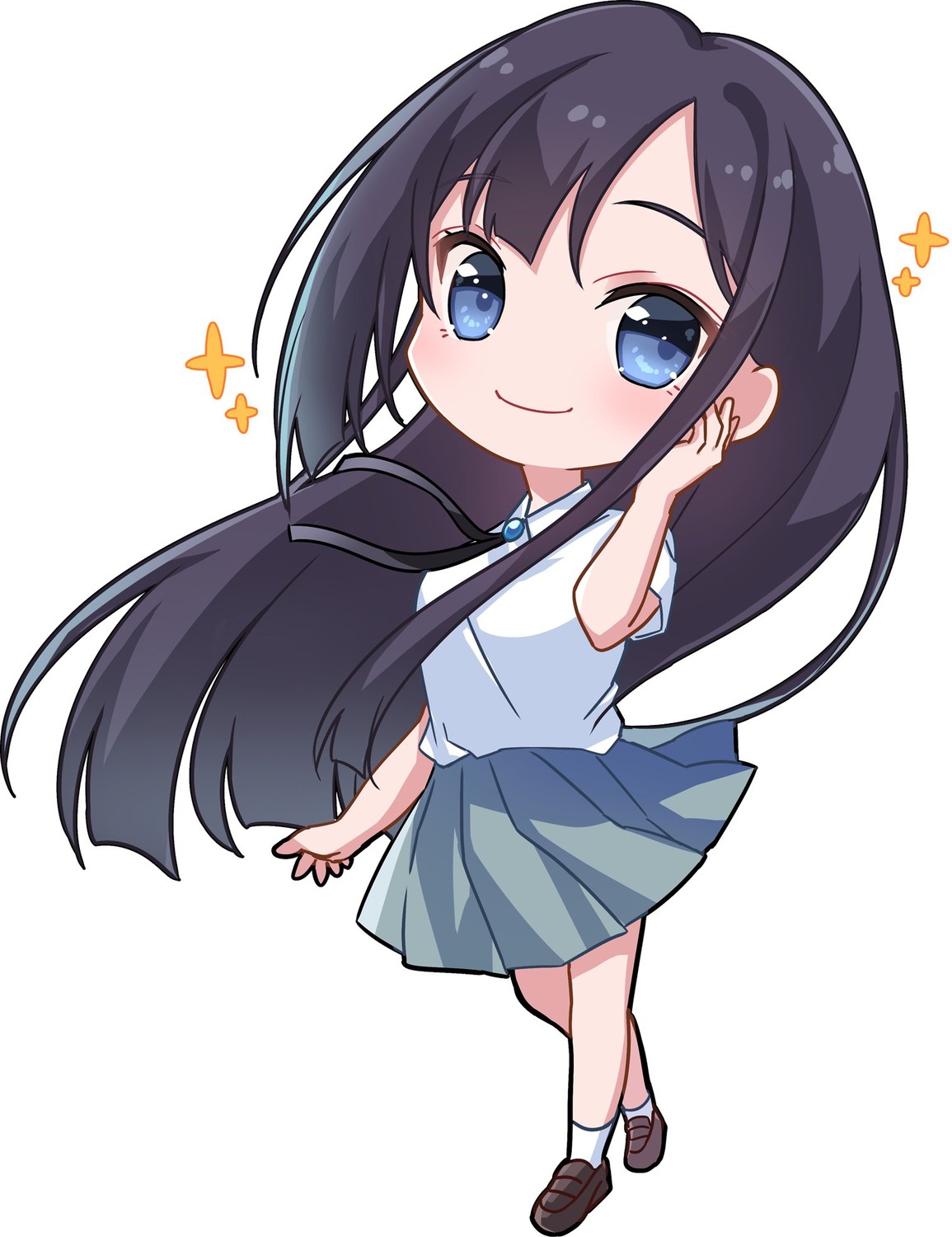 wonder fool u35 chibi seifuku | #1127098 | yande.re